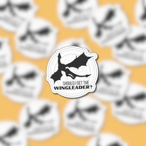 Should I Get the Wingleader Sticker Fourth Wing Sticker Book Sticker ...