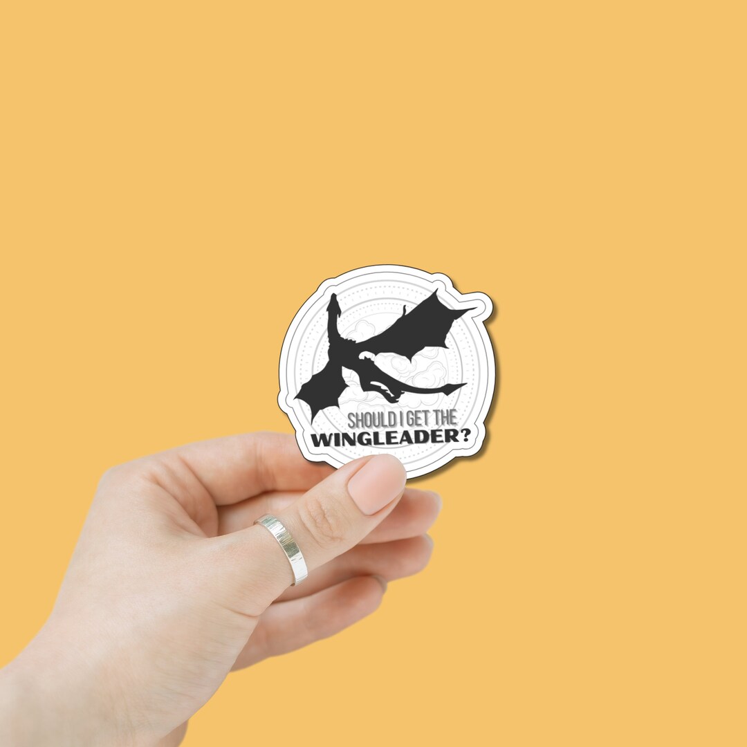 Should I Get the Wingleader Sticker Fourth Wing Sticker Book Sticker ...