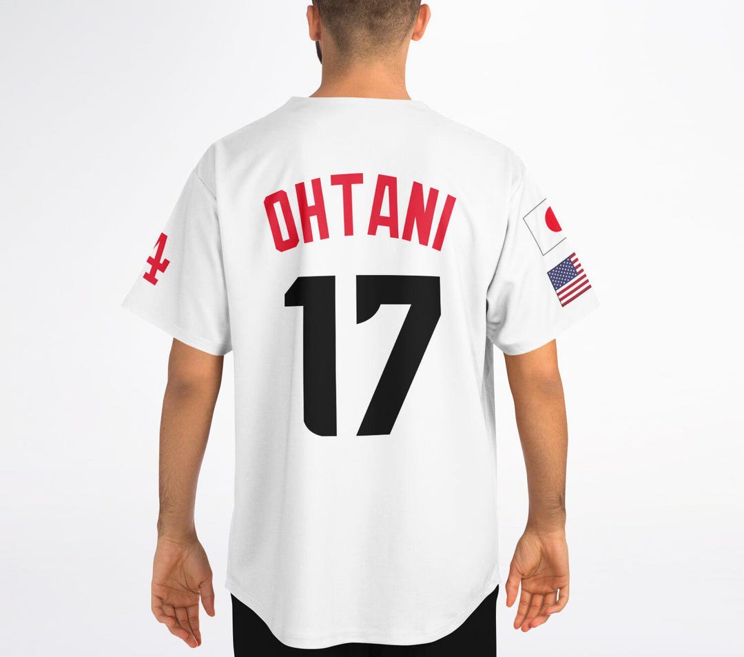 Shohei Ohtani Jersey, Japanese Jersey, Shohei Jersey, Ohtani Jersey ...
