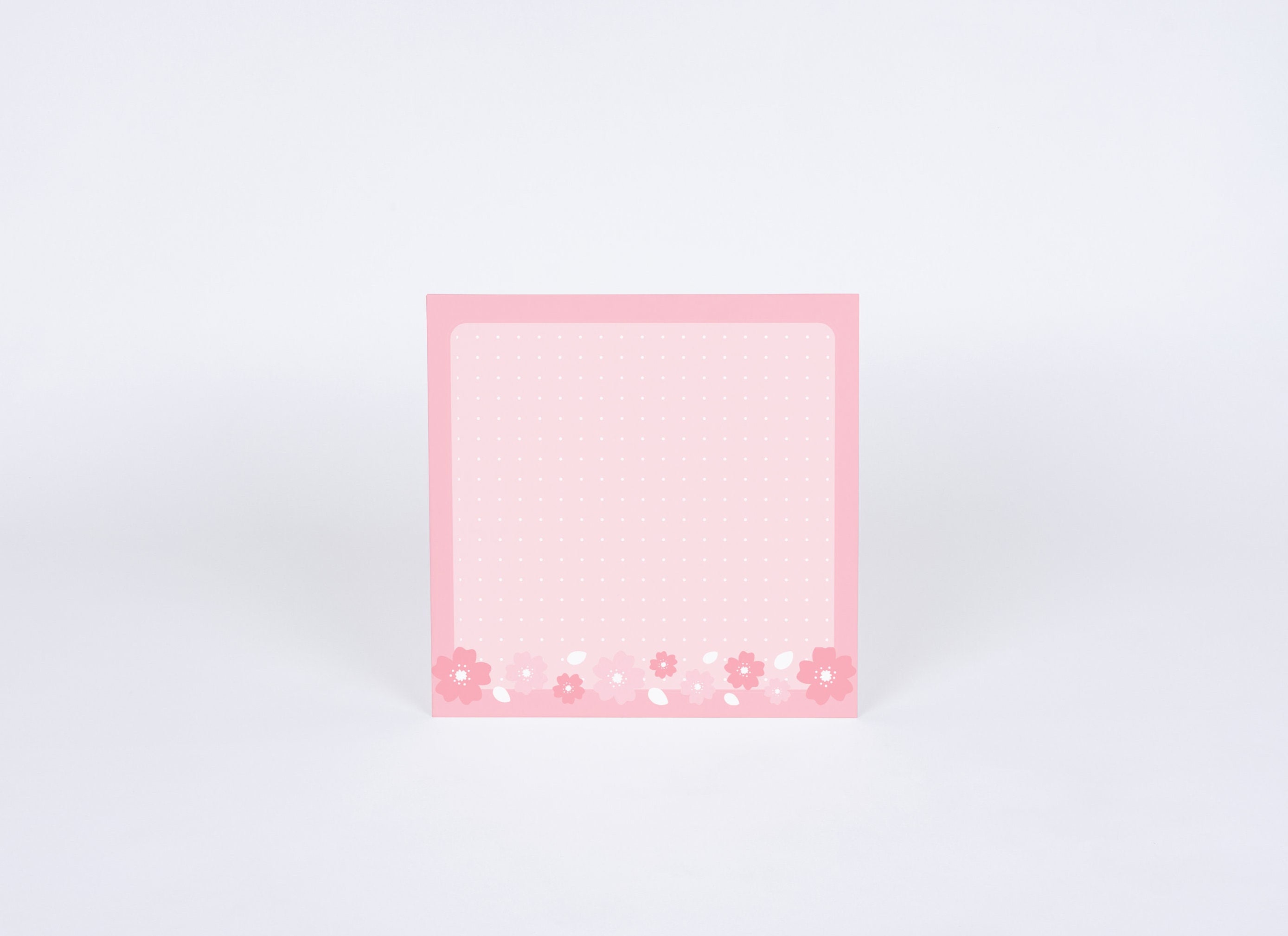 4 Designs Cherry Blossom Theme Printable Notepad 3x3 Inch Digital ...