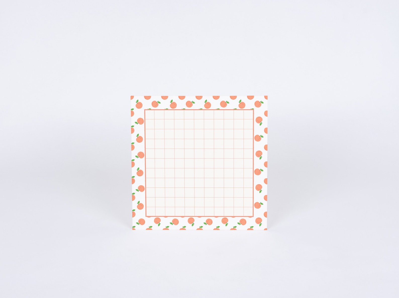 4 Designs Peach Theme Printable Notepad 3x3 Inch Digital Download Memo ...