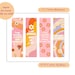 4 Designs Positive Affirmations Printable Bookmark Digital Bookmark ...