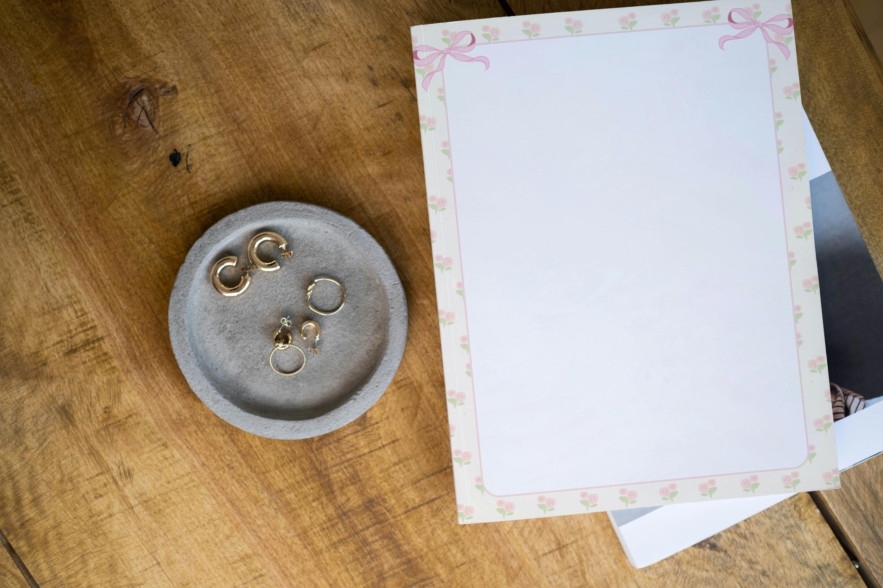 Coquette Printable Writing Paper Set Stationery PDF Digital Letter ...