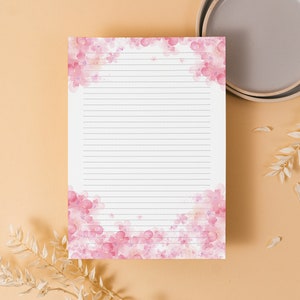 Printable Stationery Paper for Letter Writing Digital Download Set ...