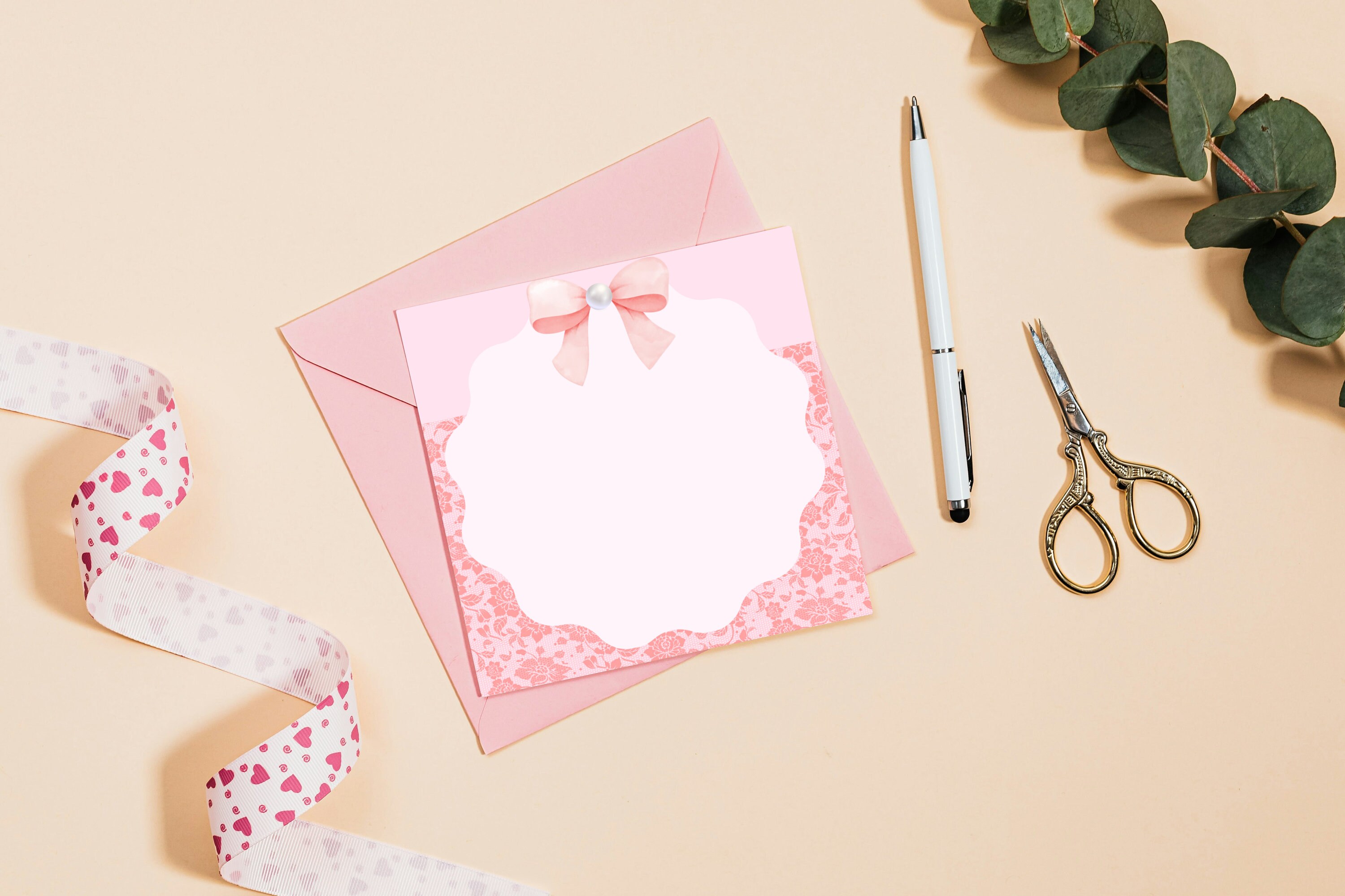 4 Designs Coquette Theme Printable Notepad Cute Stationery Digital Note ...