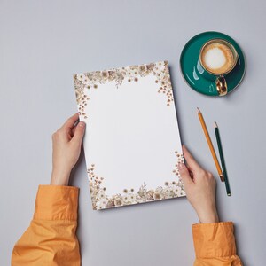 Printable Writing Paper Set Stationery PDF Digital Letter Paper Lined ...