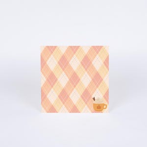 4 Designs Autumn Theme Printable Notepad 3x3 Inch Digital Download Memo ...