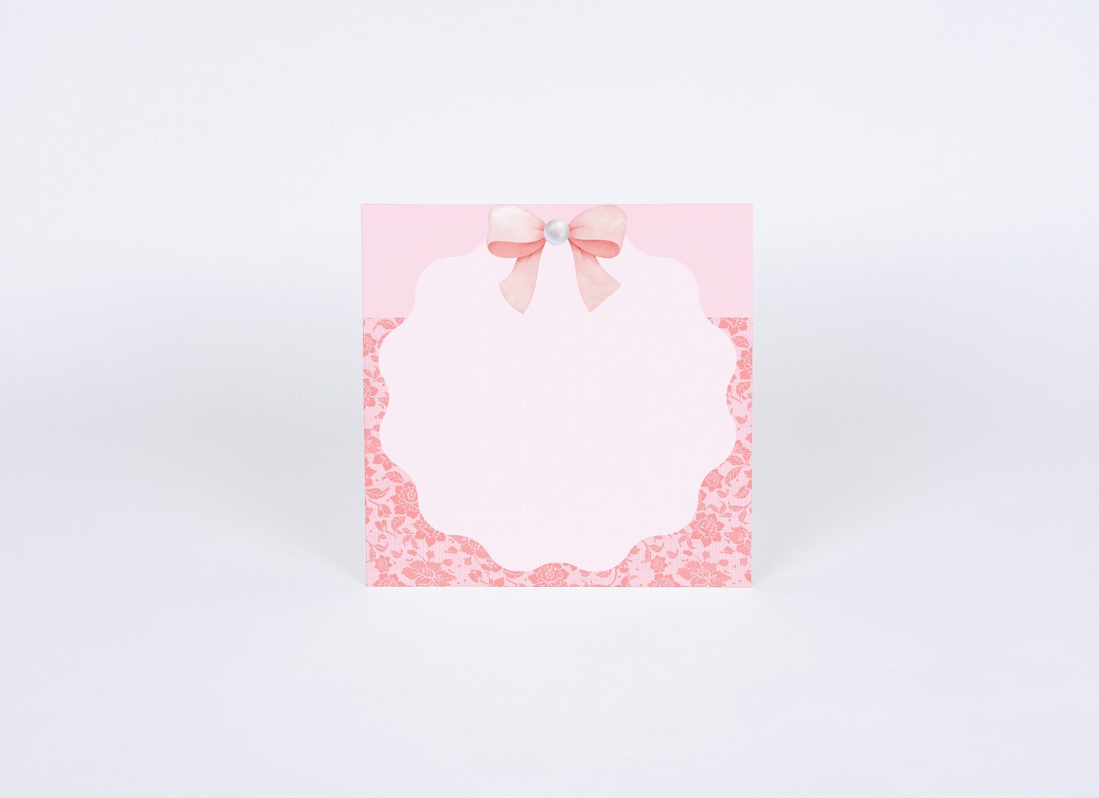 4 Designs Coquette Theme Printable Notepad Cute Stationery Digital Note ...