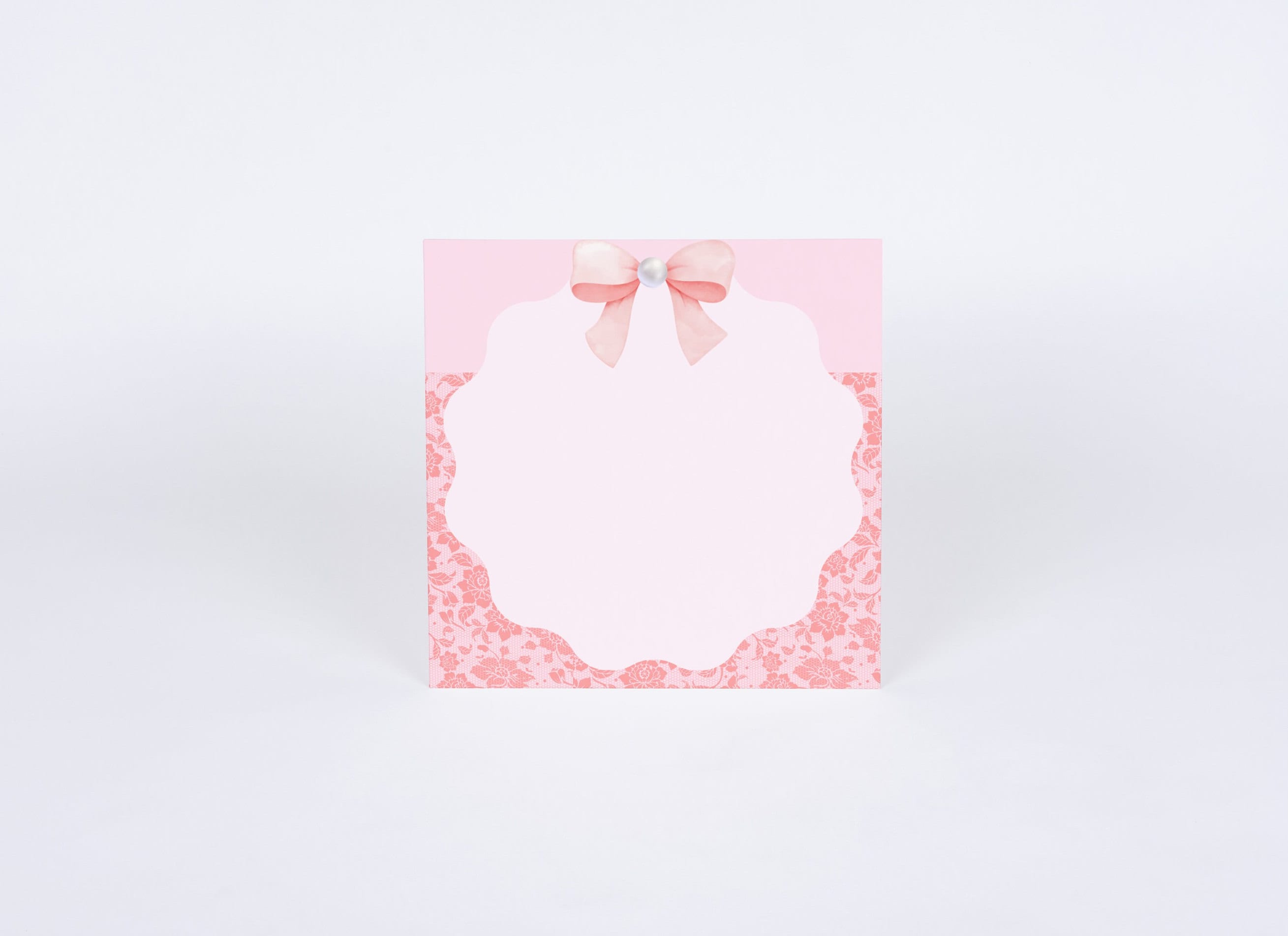 4 Designs Coquette Theme Printable Notepad Cute Stationery Digital Note ...