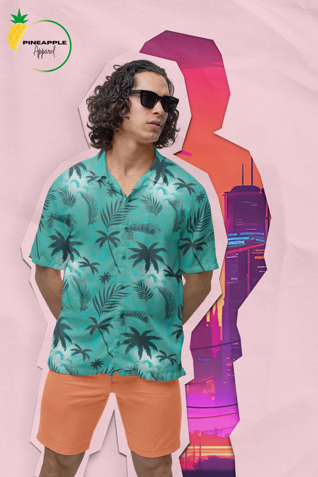 Premium Tommy Vercetti Shirt GTA Shirt Mens Hawaiian Shirt Hawaiian ...