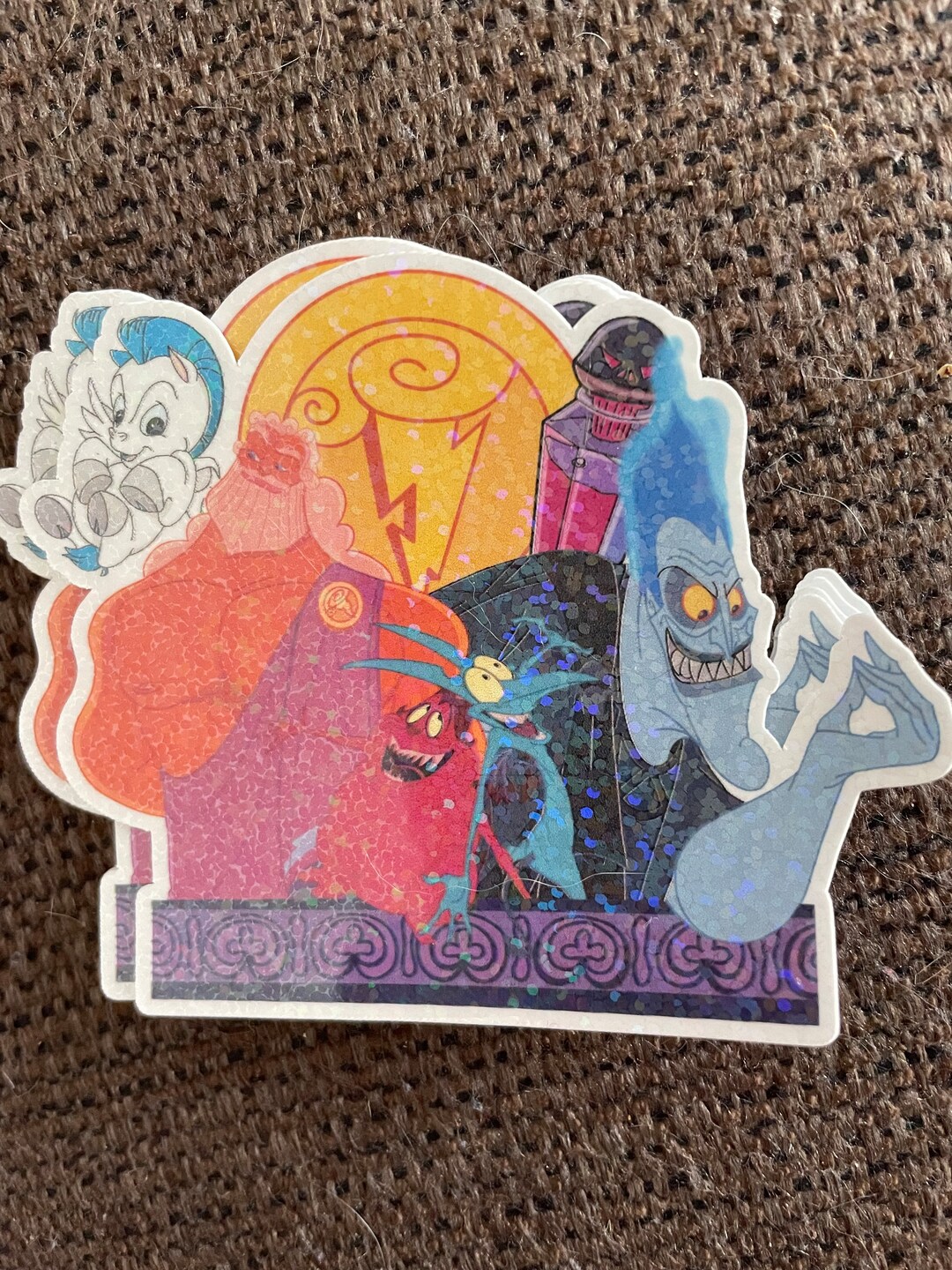 Disney Hercules - Rainbow Vinyl Sticker - Waterproof/water Bottle ...