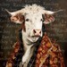 Aristocratic Cow, Regency Era, Painting of Renaissance, Portrait of the ...