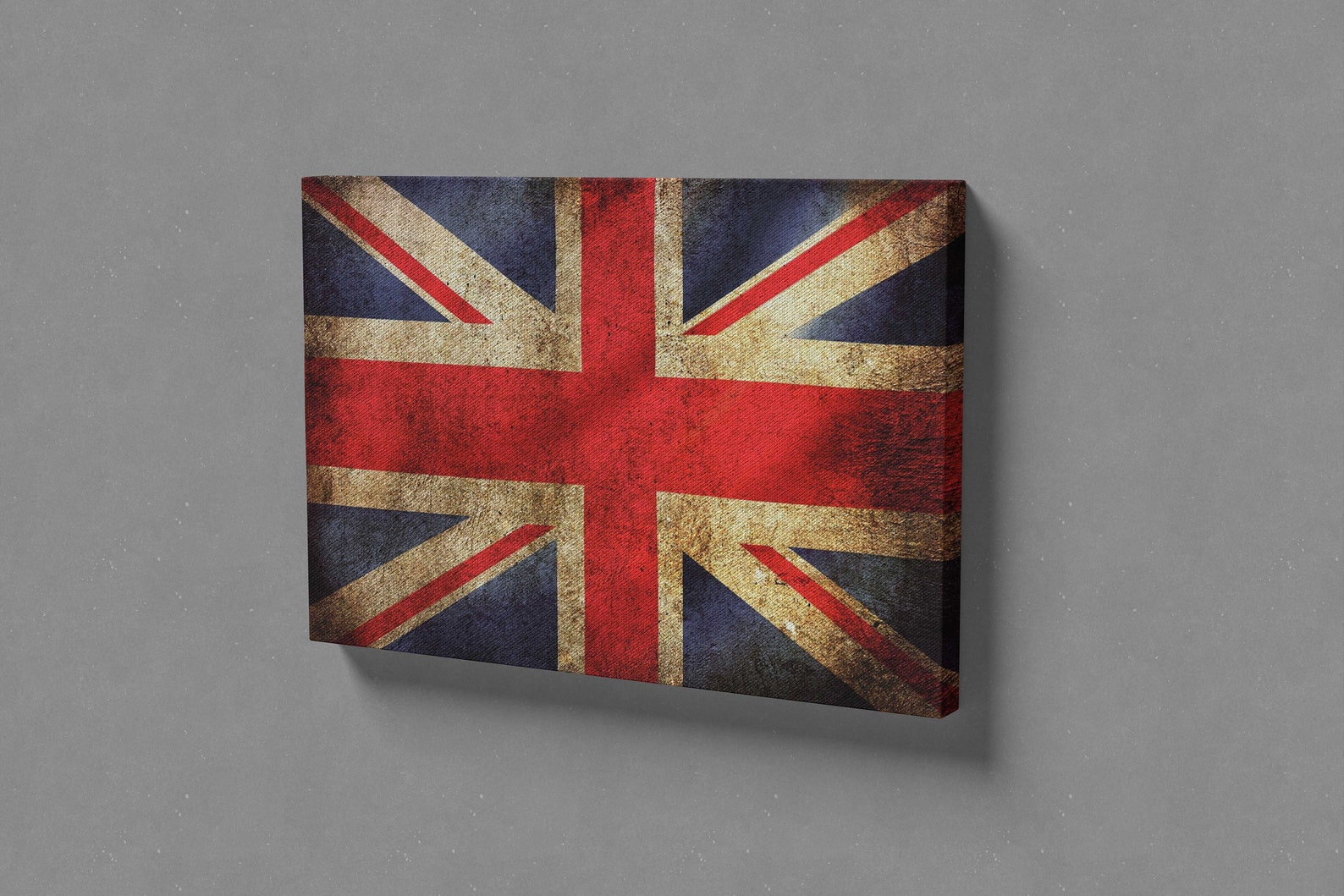 England Flag Canvas, British Flag Canvas, Great Britain Canvas, Flag ...