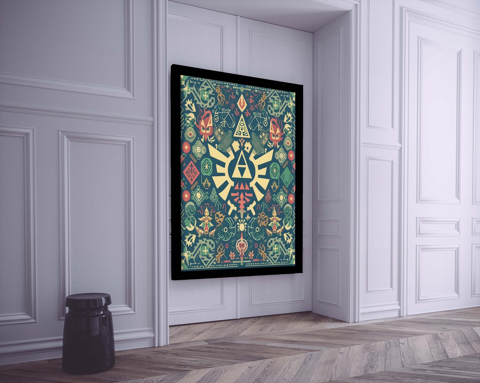 Legend of Zelda Canvas Art, Gaming Room Decor, Personalized Gift - Etsy