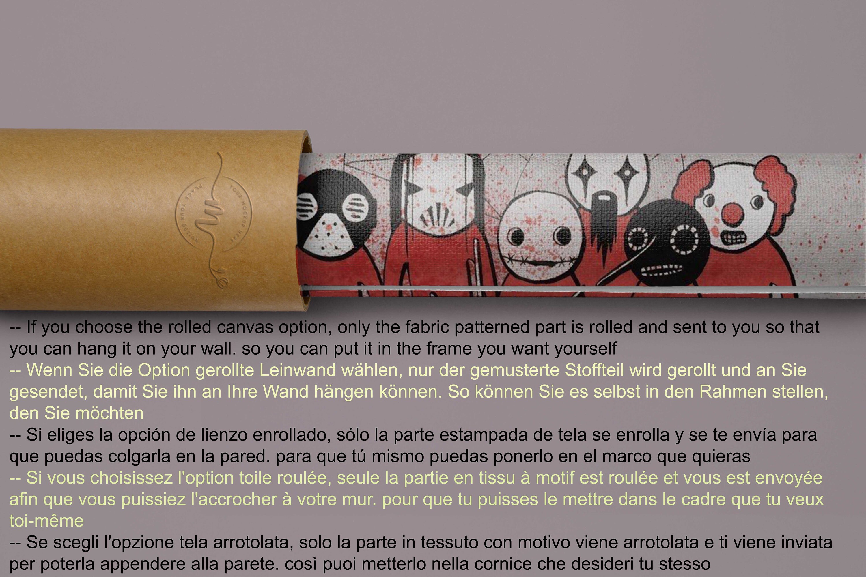 Slipknot Canvas, Music Wall Art, Musician Room Decor, Rock Music Band ...