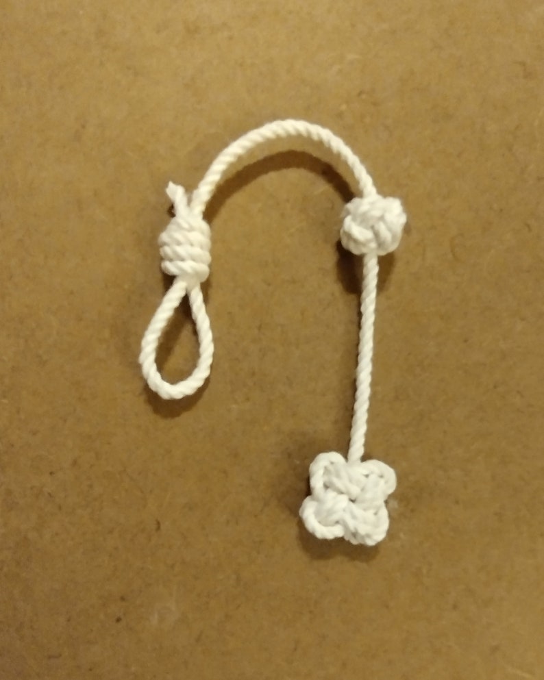 Sailor Pull Cord, Decorative Nautical Ropework Natural Cotton Line ...