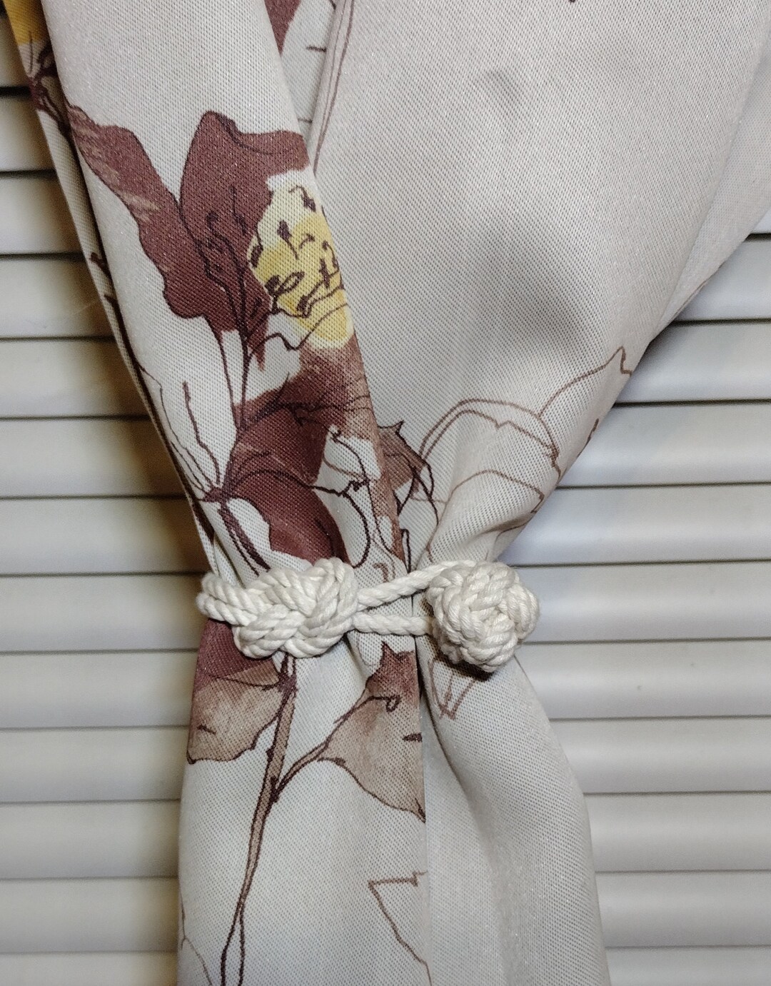 Soft Shackle / Tie Back, Decorative Nautical Knot Soft Shackle Ropework ...