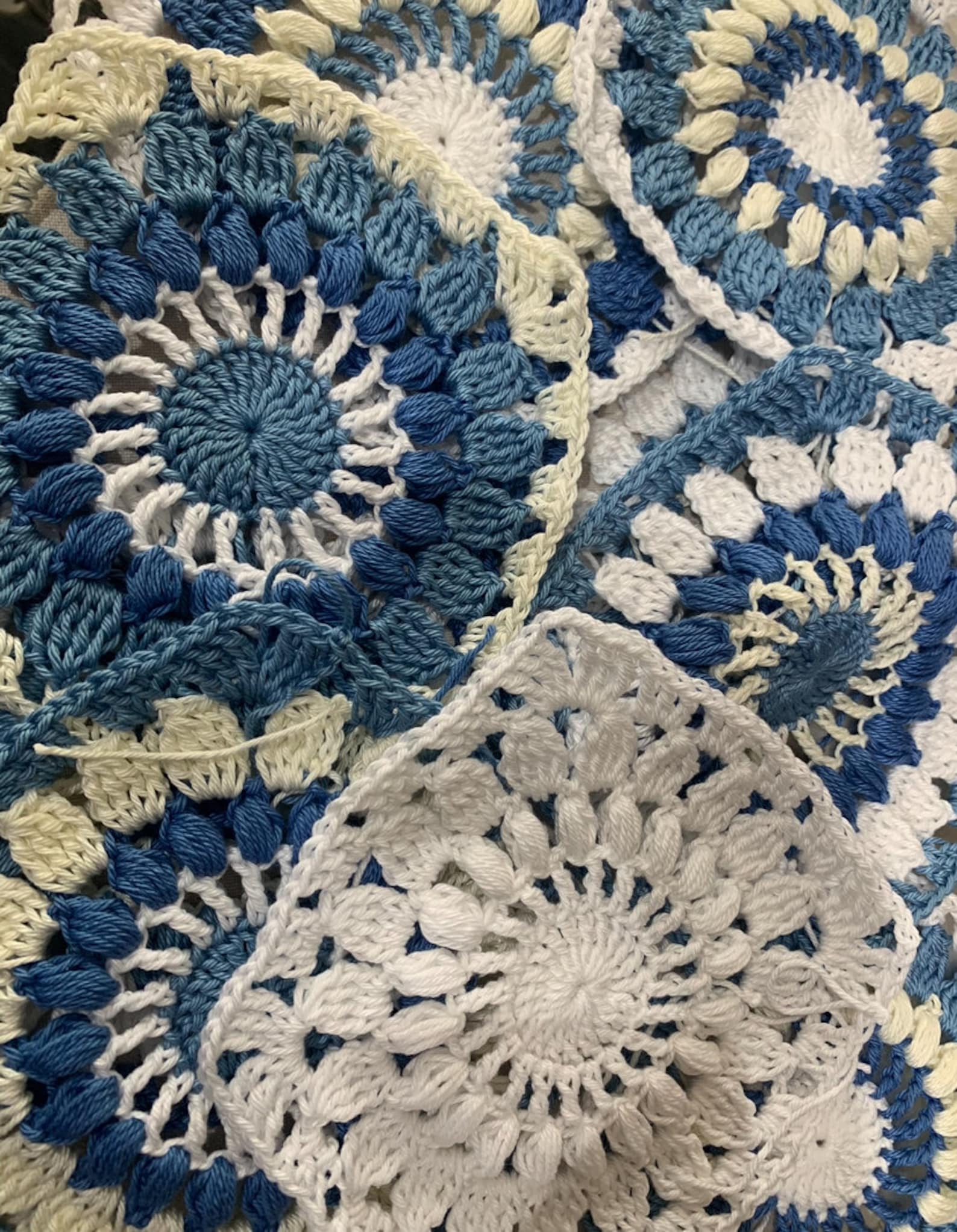 Boho Granny Square Crochet Digital Pattern PDF, Easy Step by Step ...