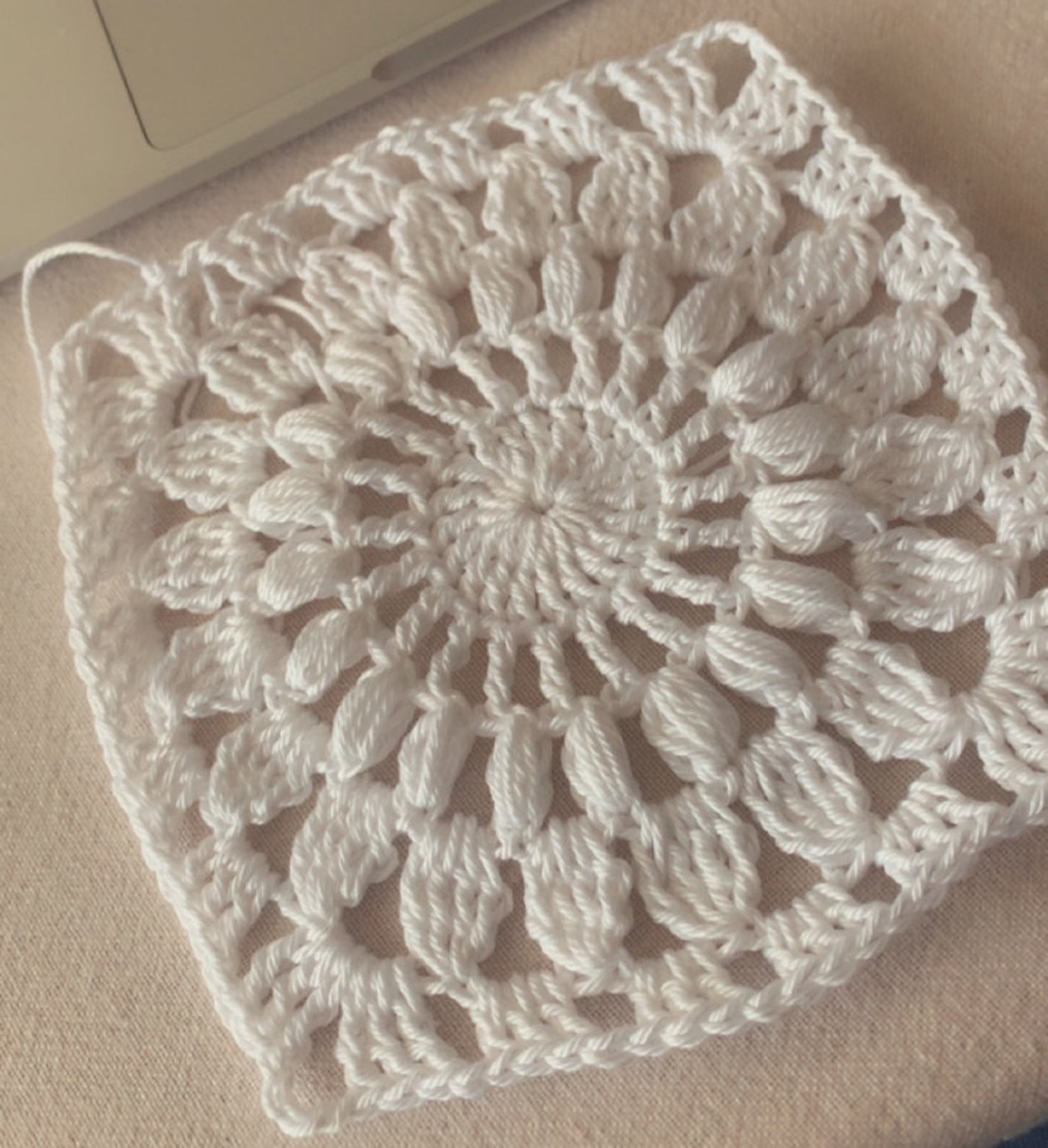 Boho Granny Square Crochet Digital Pattern PDF, Easy Step by Step ...