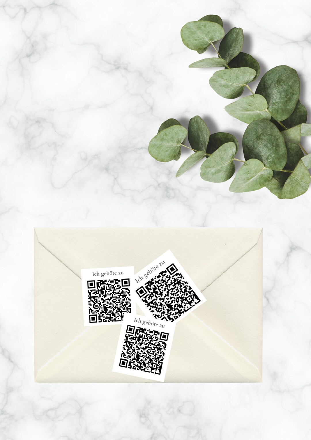 Sticker QR Code Personalized Valuables Cell Phone Keychain Dogs Dog Tag ...