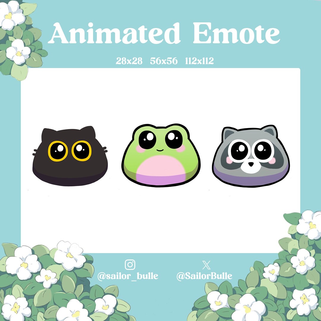 Emotes - Dancing Animals - Etsy