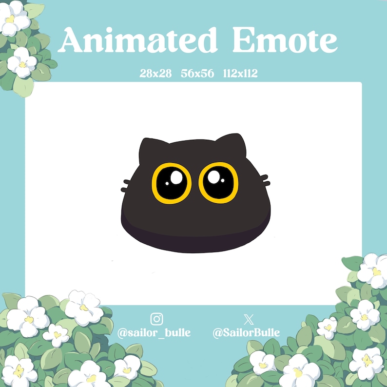 Animated Emote Dancing Cat - Etsy