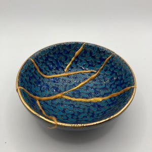 Small Japanese Kintsugi Bowl - Etsy