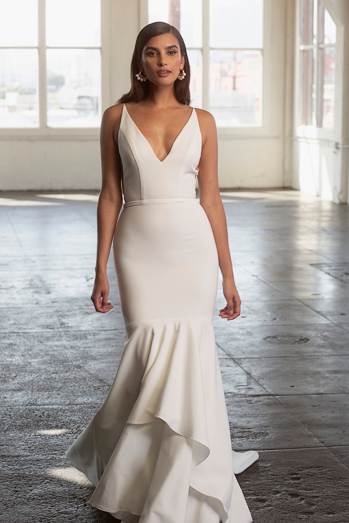 Sarah Seven the Viv Wedding Dress - Etsy