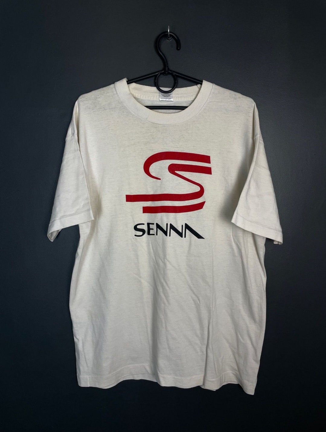 Vintage Ayrton Senna F1 Racing T-shirt - Etsy