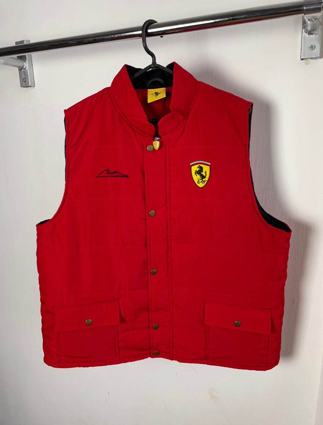 Ferrari Schumacher F1 Racing Vest - Etsy