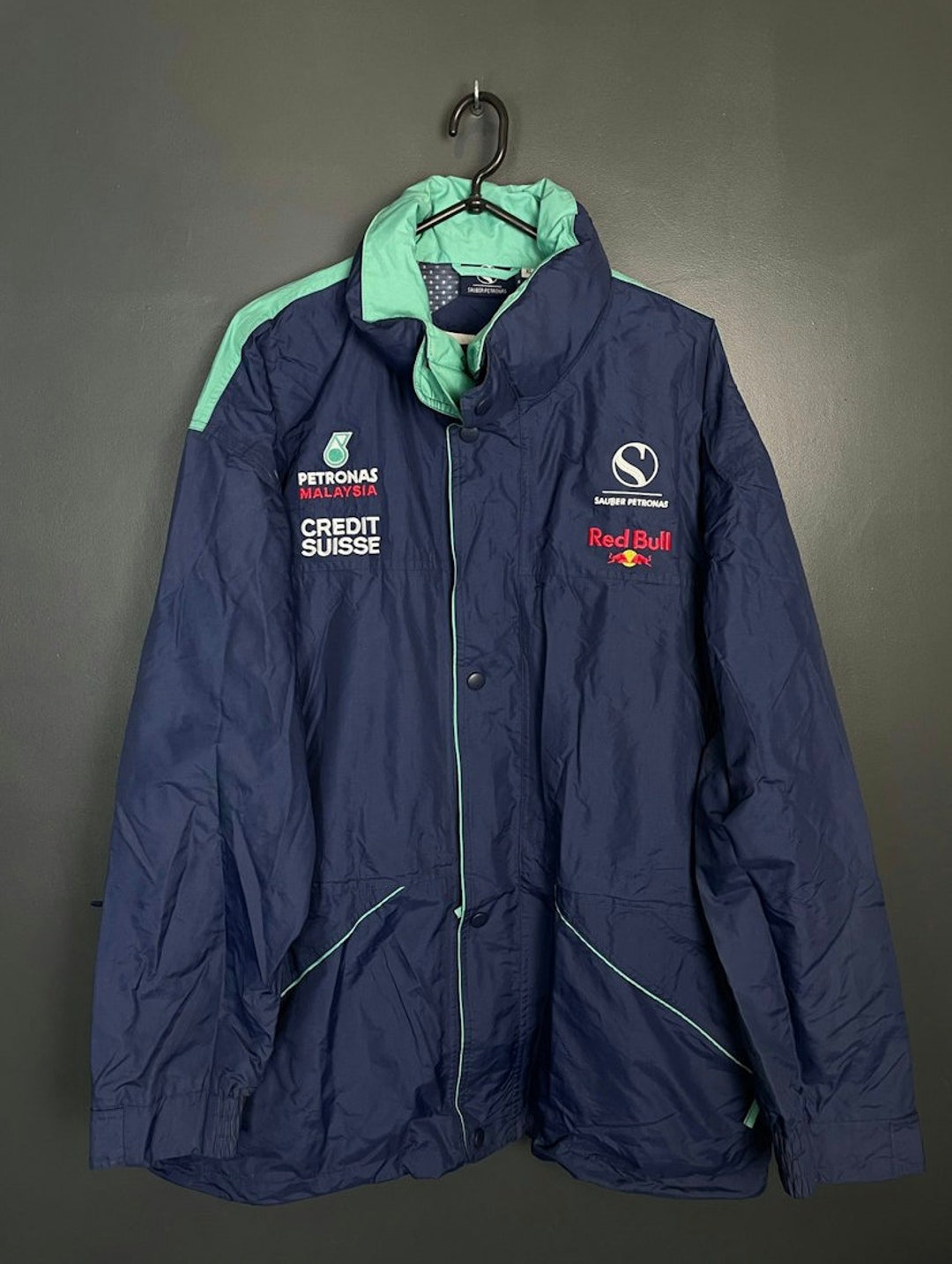 Red Bull Sauber Petronas F1 Racing Jacket - Etsy
