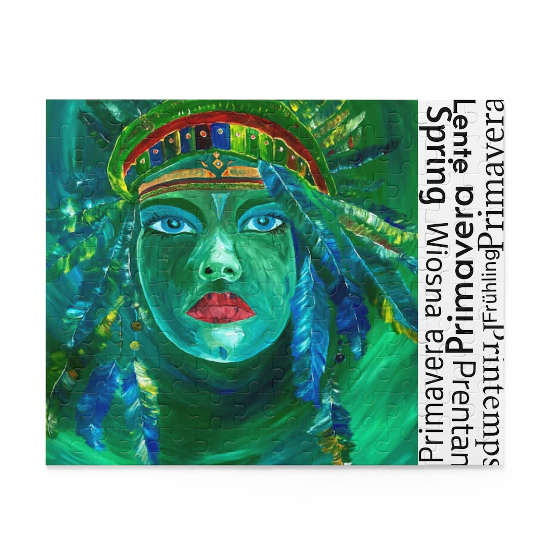 Lady of Spring Puzzle 120, 252, 500-piece Español, Français, German ...