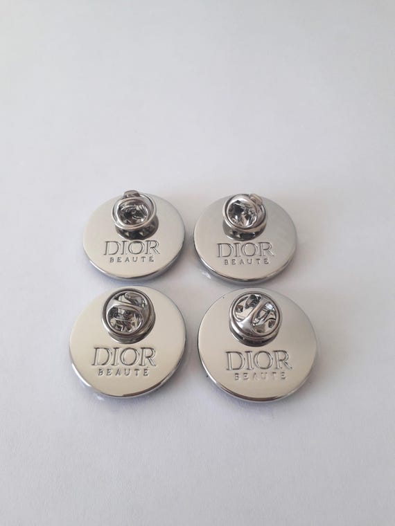 CHRISTIAN DIOR Set of 4 Vintage Luxury Pins Brooches … - Gem