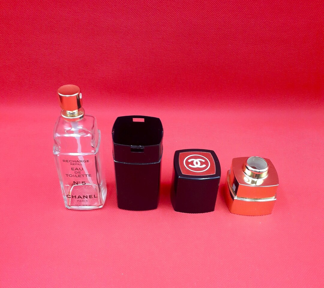 Chanel Perfume Bottle Case Dressing Refill Atomizer Refillable Spray ...