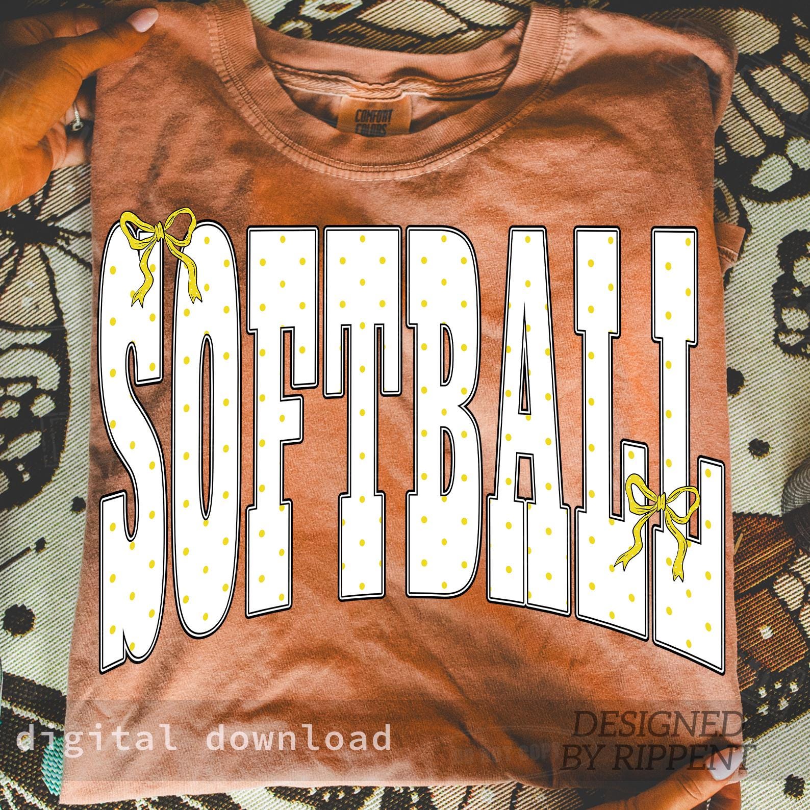 Softball Polka Dots PNG, Valentine Softball Mama Design, Game Day T ...