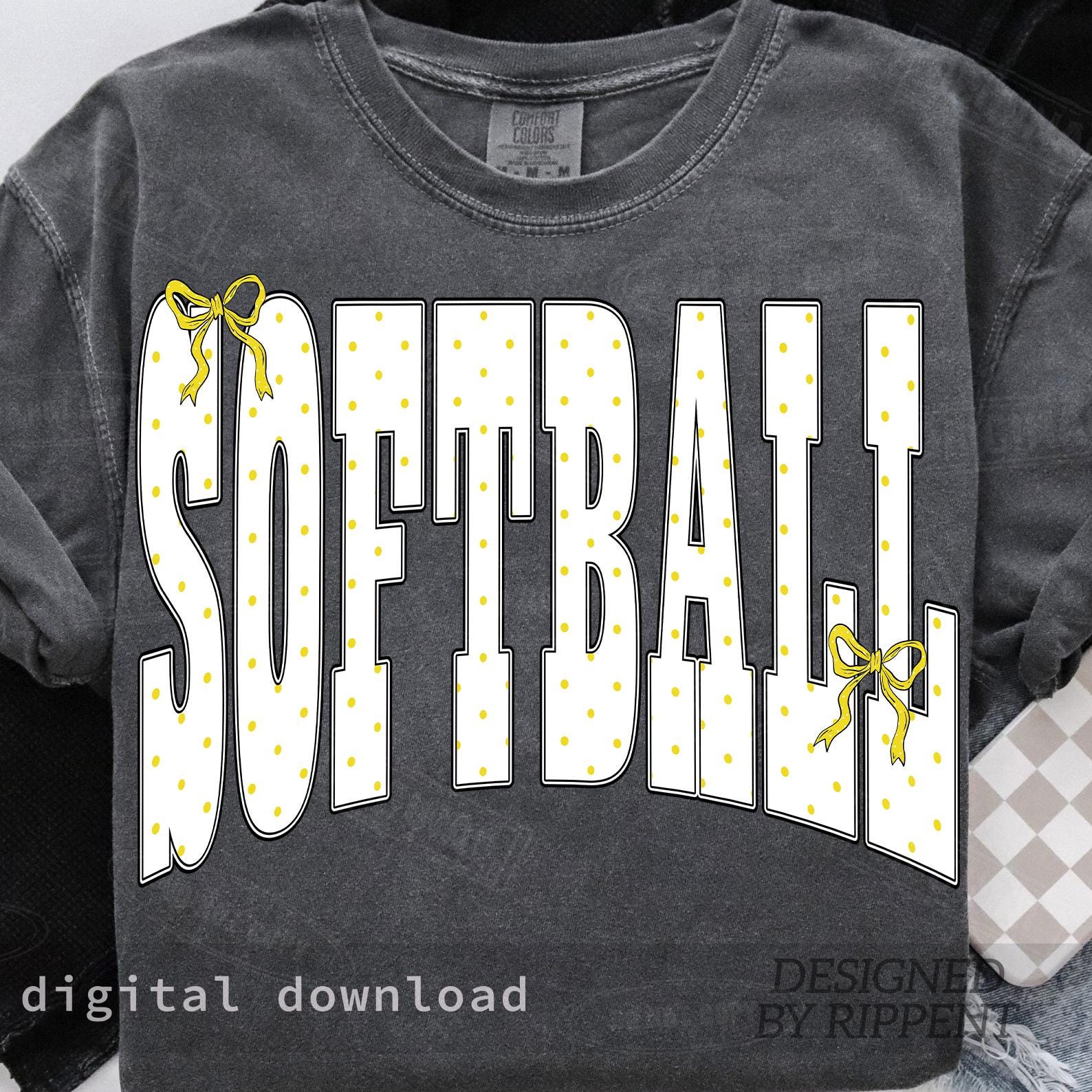 Softball Polka Dots PNG, Valentine Softball Mama Design, Game Day T ...