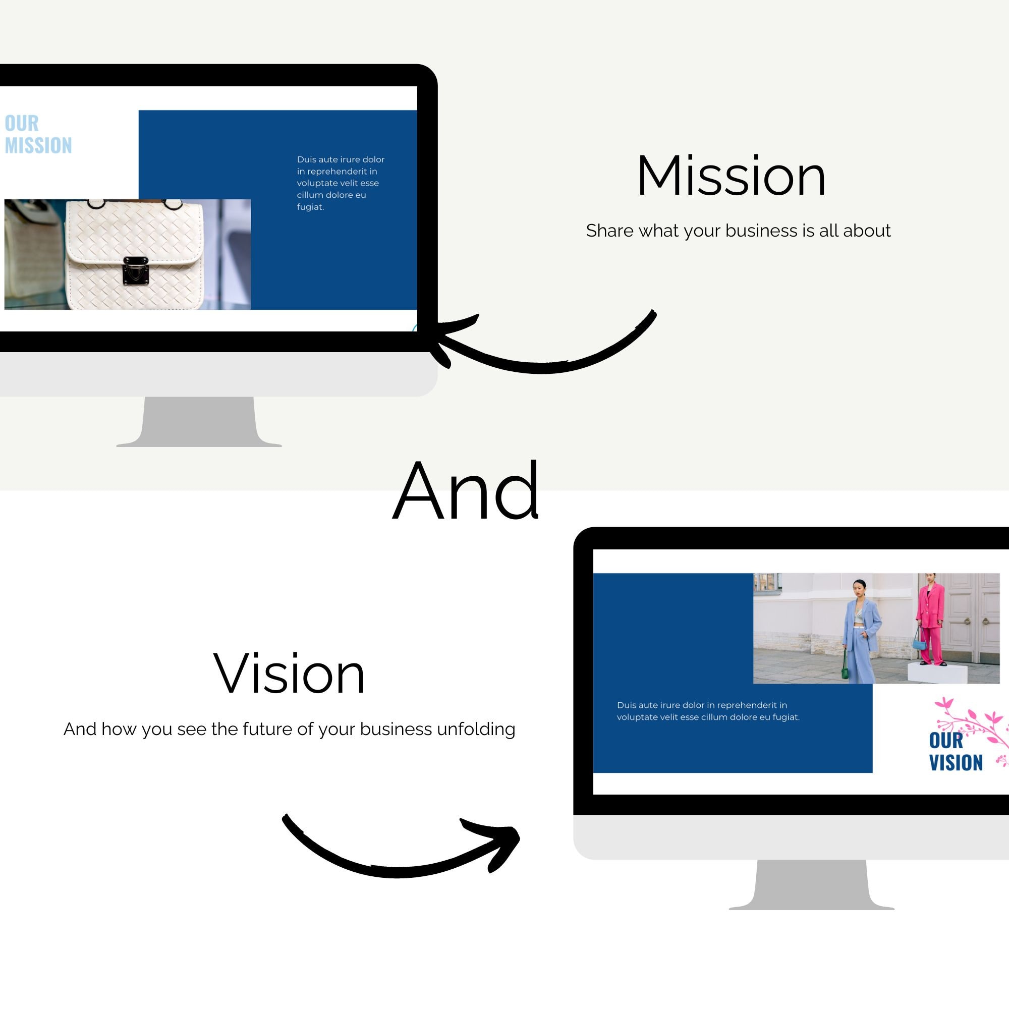 Business Plan Pitch Deck, Business Plan Template, Canva Template ...