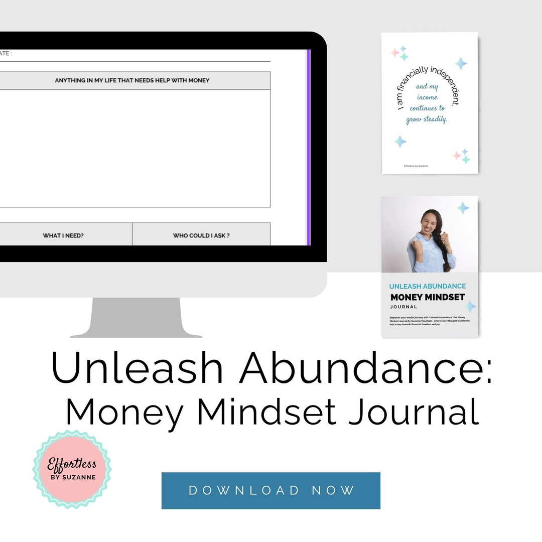 Money Mindset Journal, Money Mindset Prompts, Money Mindset ...