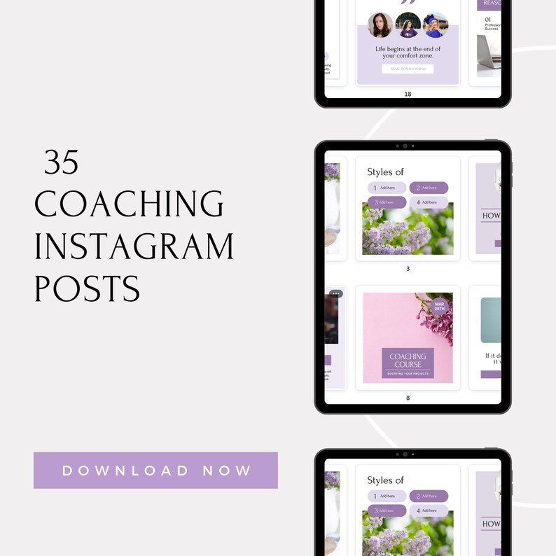 Coaching Instagram, Coach Templates, Social Media Posts, Life Coaching ...