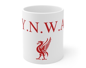 YNWA Mug, You'll Never Walk Alone, Coffee Mug, Tea Mug, Liverpool, Celtic, Borussia Dortmund ...