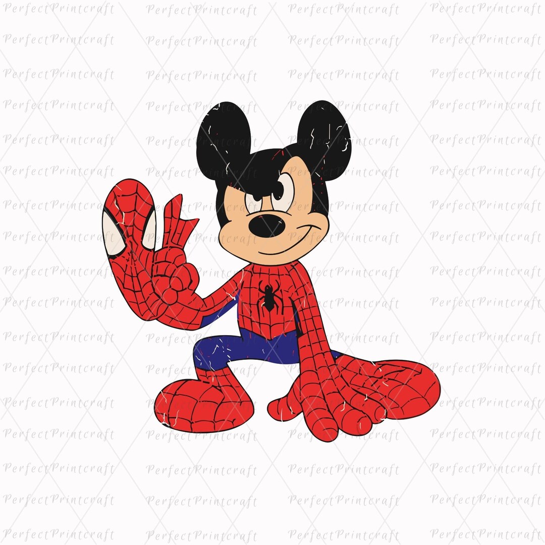 Retro Spider Mouse Png, Retro Spider Mouse Svg, Family Trip Png, Funny ...