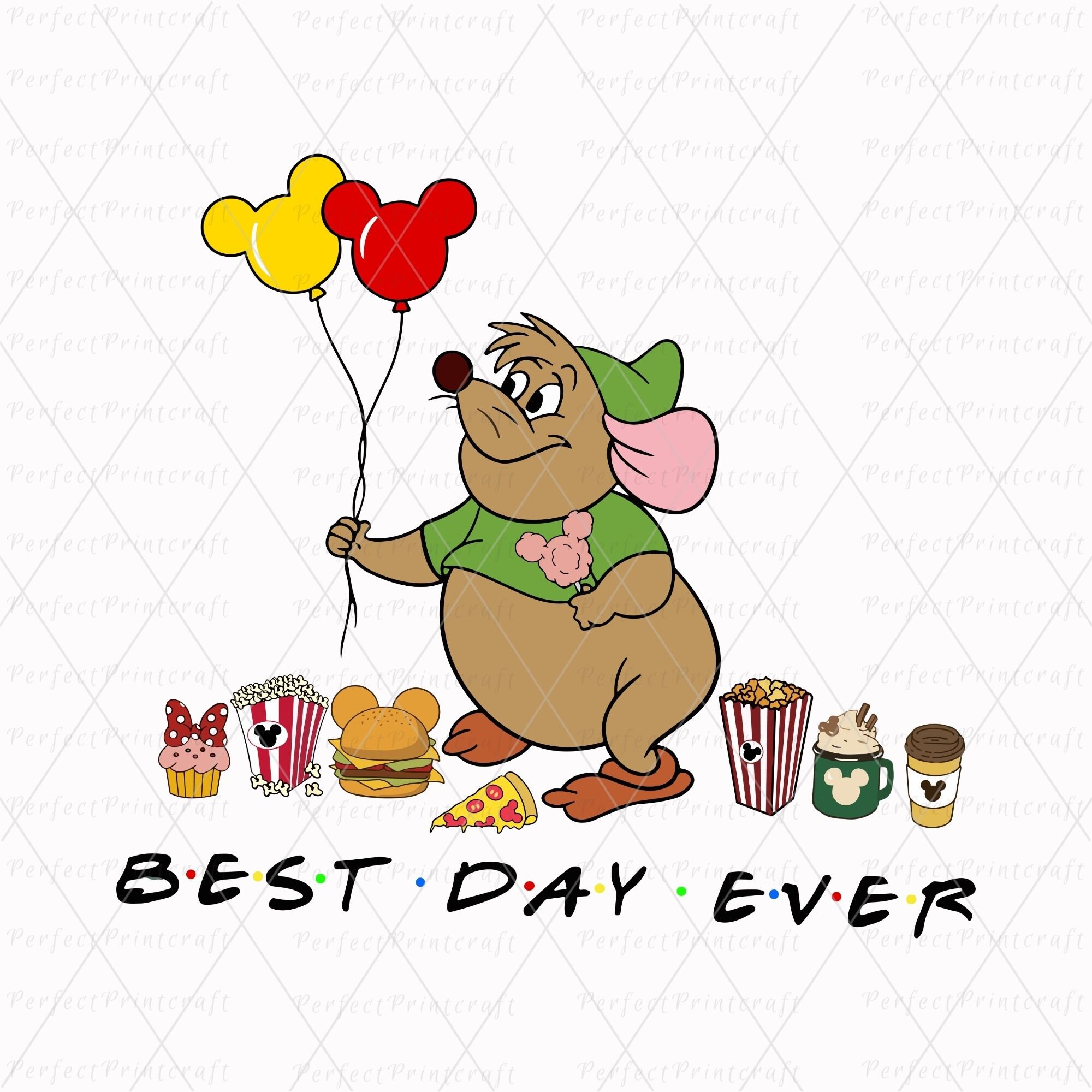 Best Day Ever Gus Gus Png Svg, Gus Gus Summer Svg, Gus Svg, Princess ...