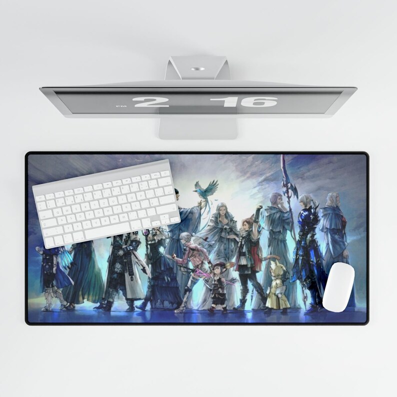 Final Fantasy XIV Desk Mat | FFXIV FF16 Endwalker Gaming Mouse Pad ...