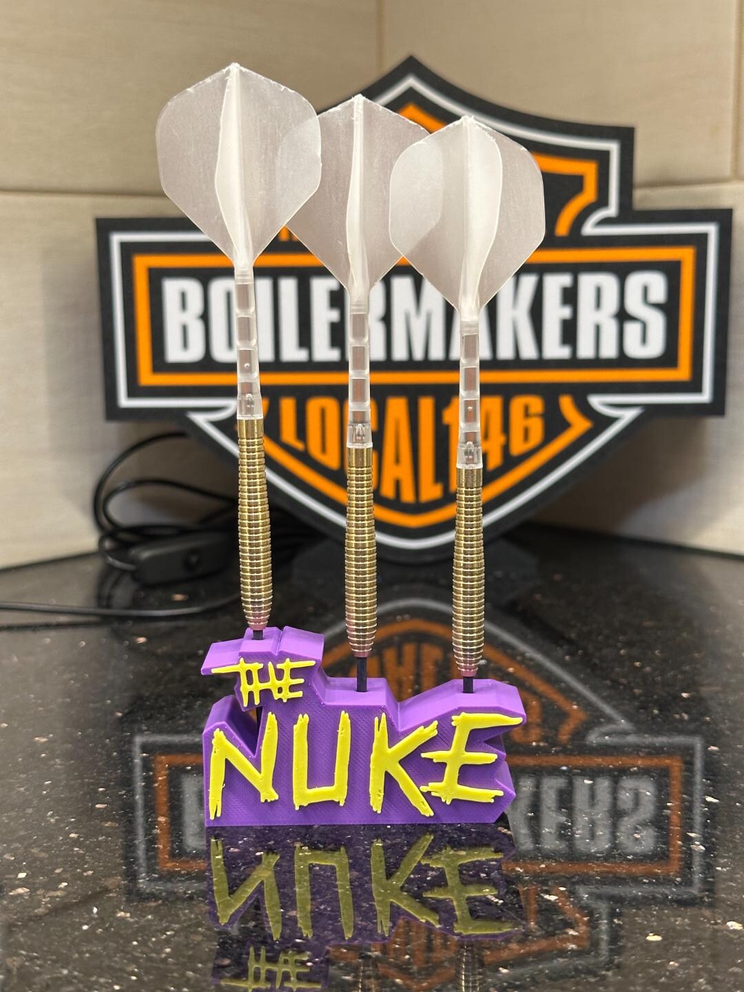 Luke the Nuke Littler Darts Stand - Etsy