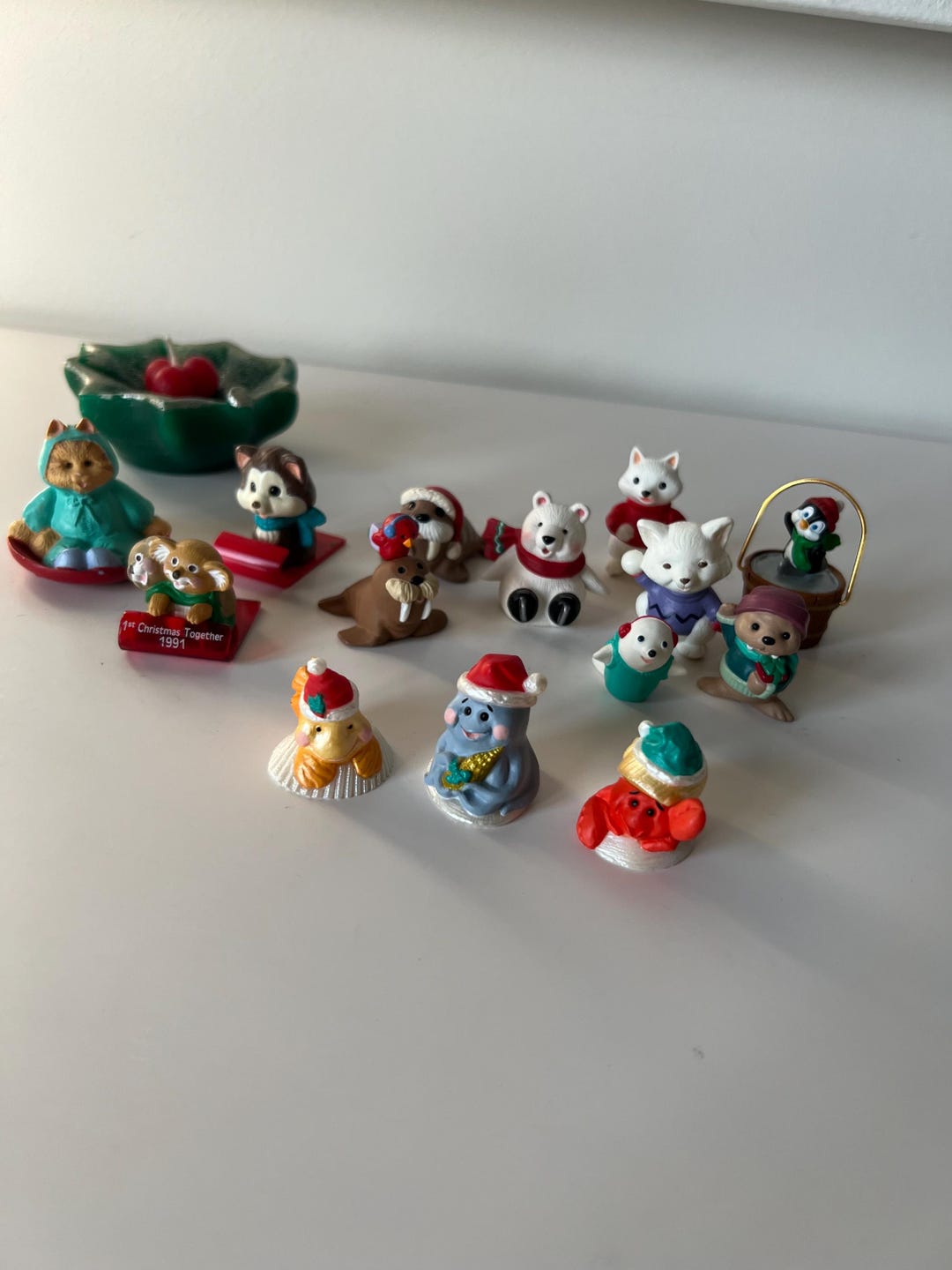 Set of 14 Lot 4 Hallmark Merry Miniatures Vintage 1992-1995 - Etsy