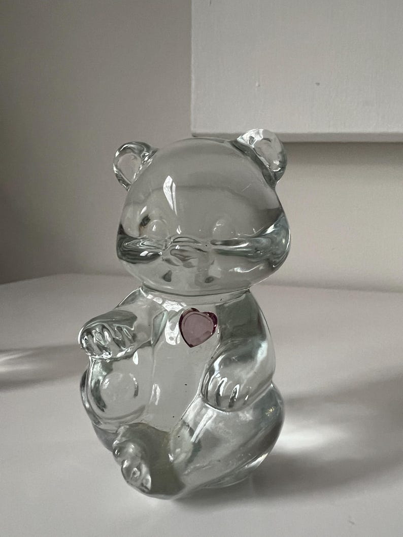 Vintage Fenton Birthstone Bear | September | May | July | January ...