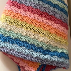 Vintage Project Linus Crochet Granny Blanket Baby Blanket - Etsy