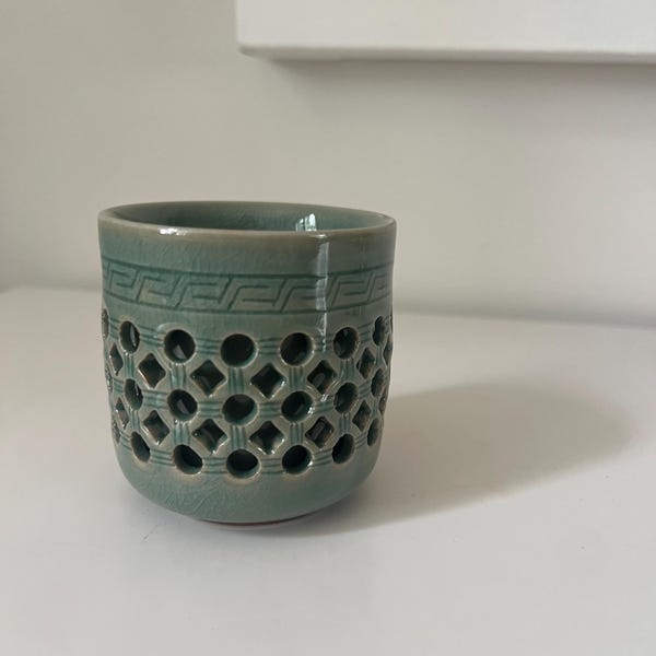 Vintage Korean Tea Cup - Etsy