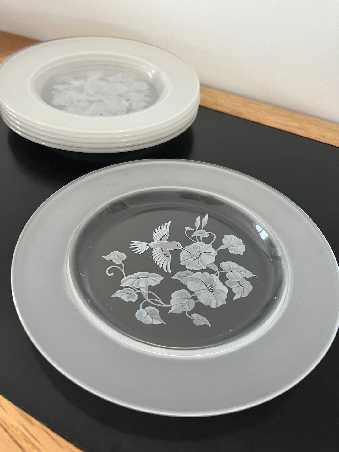 Avon Hummingbird Lead Crystal | Set of 6 |made in France | 1986 to 1995 ...