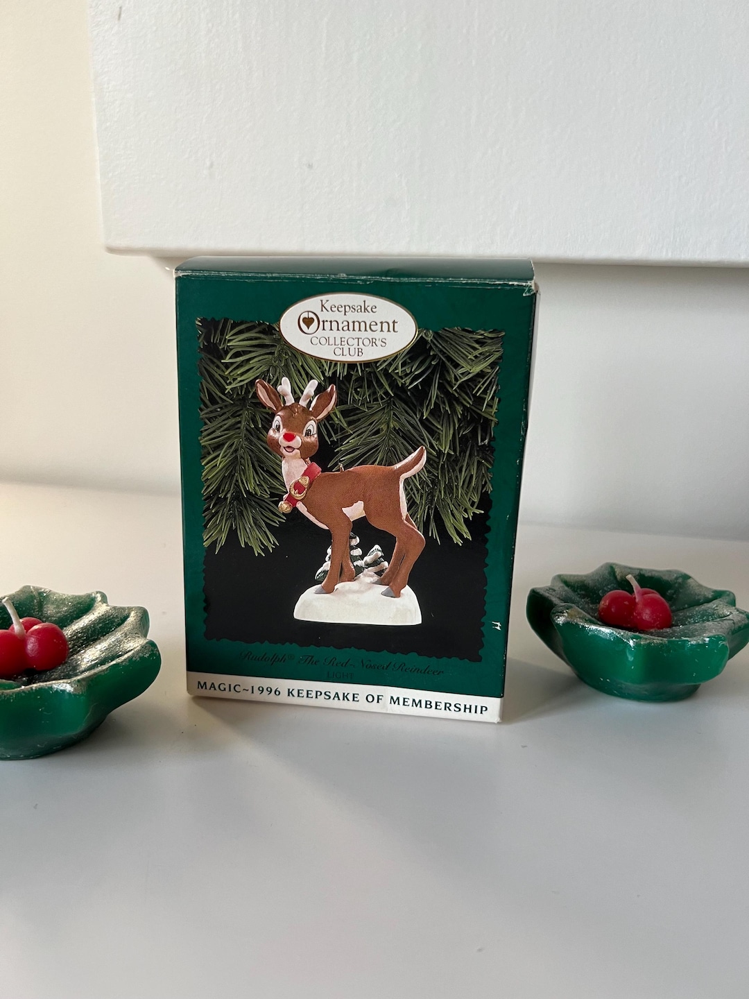 Hallmark Keepsake Rudolph Christmas Ornament Lighted - Etsy